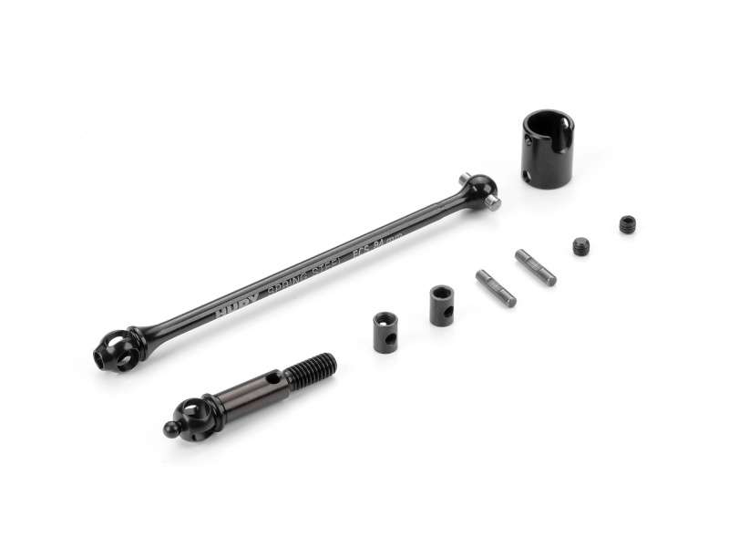 ECS FRONT DRIVE SHAFT 84MM WITH 2.5MM PIN - HUDY SPRING STEEL™ - SET ...