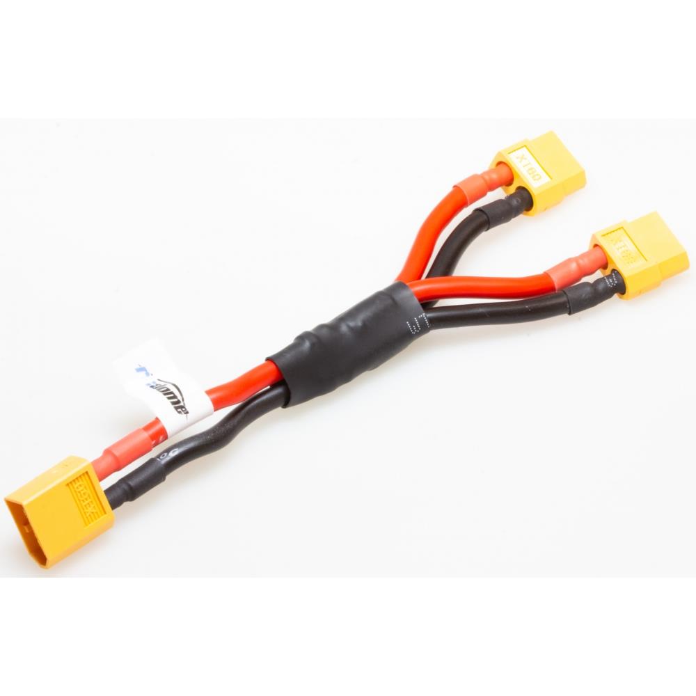 Parallelkabel 2x XT60 Buchse zu 1x XT60 Stecker | Ladekabel | Ladetechnik | HK-Modellbau