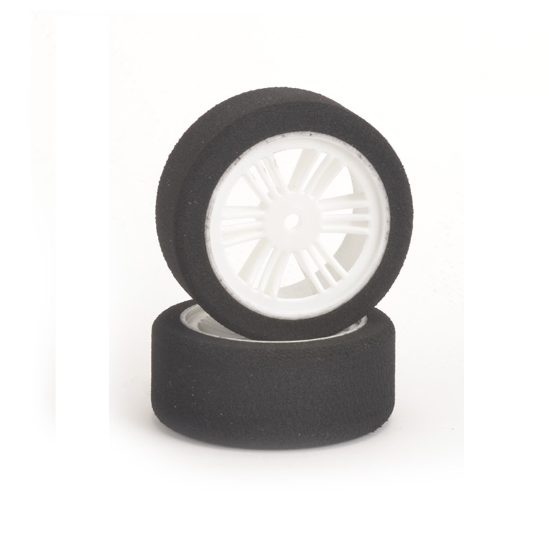 1:10 26mm 35sh Moosgummirad, weisse Felge | Moosgummiräder ...