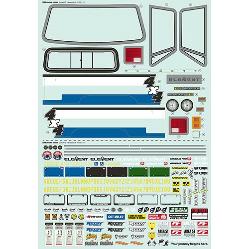 Element RC Trailwalker Body Decals | Element RC | Ersatzteile | HK ...
